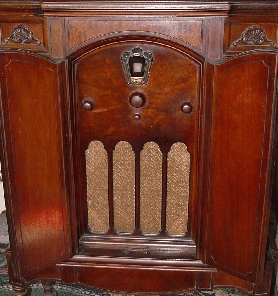 Philco 111 Highboy Console Radio Main Page