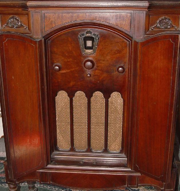 Philco 111 Highboy Console Radio Main Page